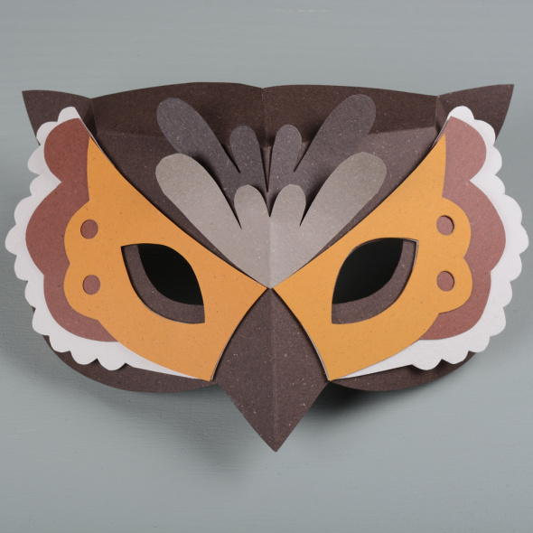 Hallowe’en Paper Masks For Adults – living lightly in ireland