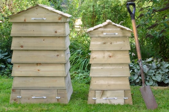 Timber Beehive Composter – living lightly in ireland